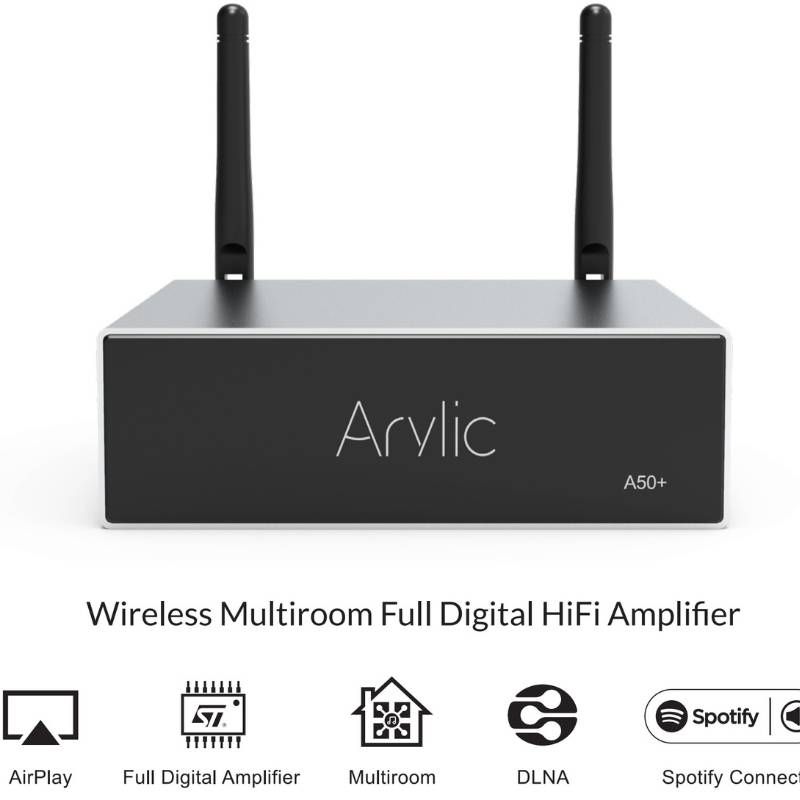 Arylic A50 PLUS Arylic A50+ – Wifi and Bluetooth Hi-Fi Audio Stereo ...